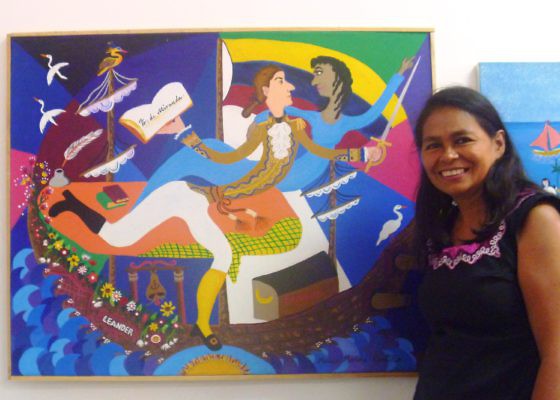 Aragüeña Miriam Castillo ganó 1er Salón “Miranda” del Museo Nacional de ...