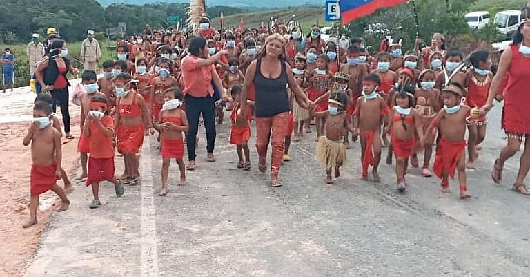 Pueblo Pemón dio la bienvenida oficialmente a su Abuela Kueka con ...