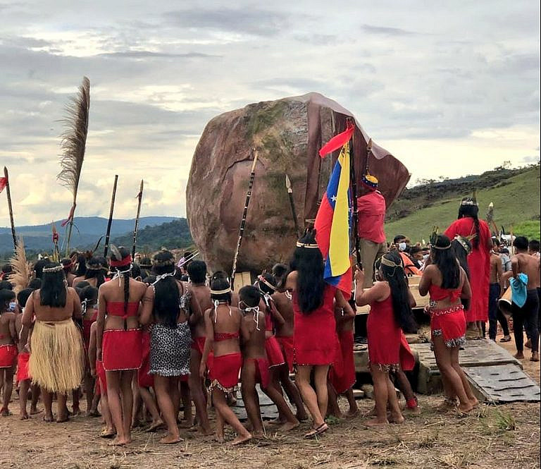 Pueblo Pemón dio la bienvenida oficialmente a su Abuela Kueka con ...