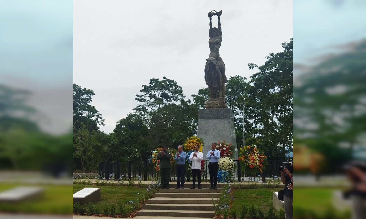 Inaugurada nueva plaza en Yaracuy con la estatua de María Lionza de ...