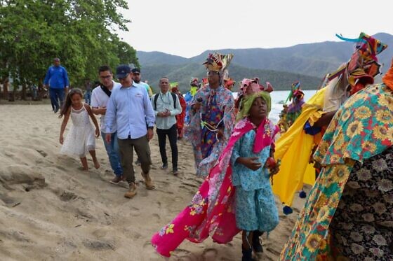 Diablos Danzantes regresaron a Turiamo y rindieron homenaje al ...