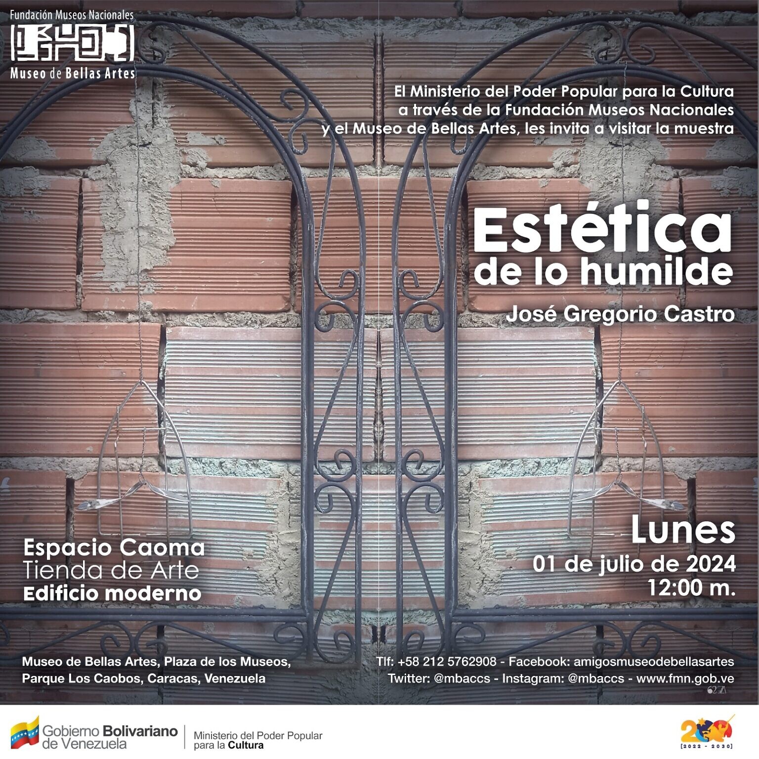 "Estética de lo humilde" de José Gregorio Castro, este lunes en el ...