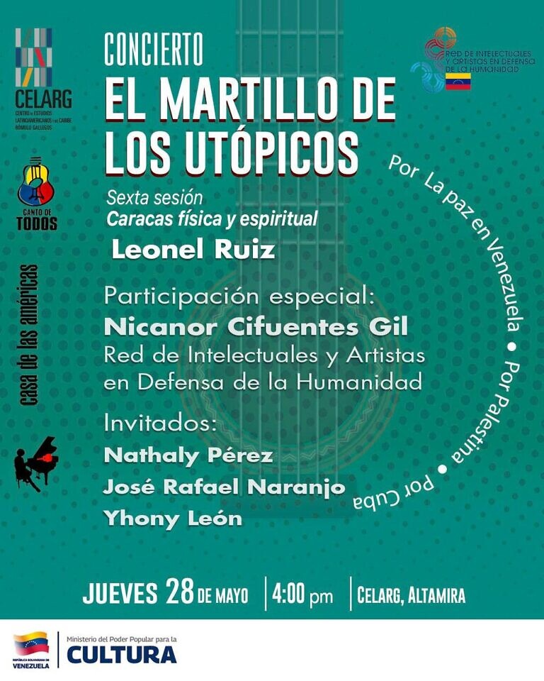 Leonel Ruiz presenta “El Martillo de los Utópicos”: Un homenaje a ...